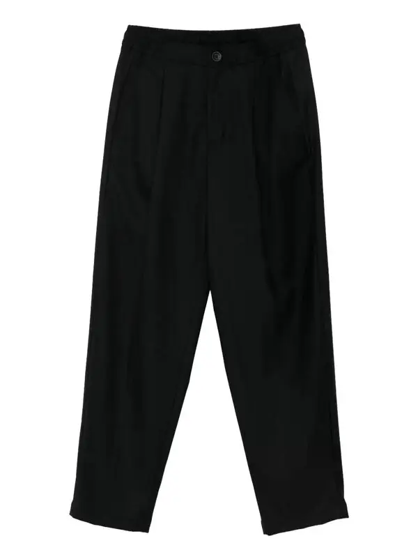 Herno Elastic-waist Trousers - Black