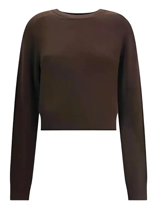 PETAR PETROV Crew-neck Sweater - Brown