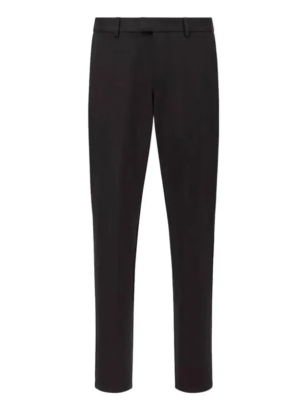 Boggi Milano Logo-patch Trousers - Black