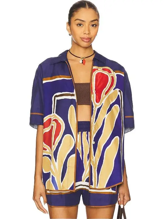 SANCIA Khoen Shirt - Blue