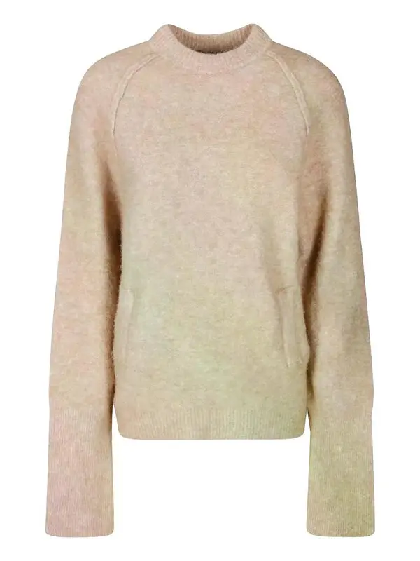 MAISON JEJIA Carla Raglan-sleeve Jumper - Neutrals