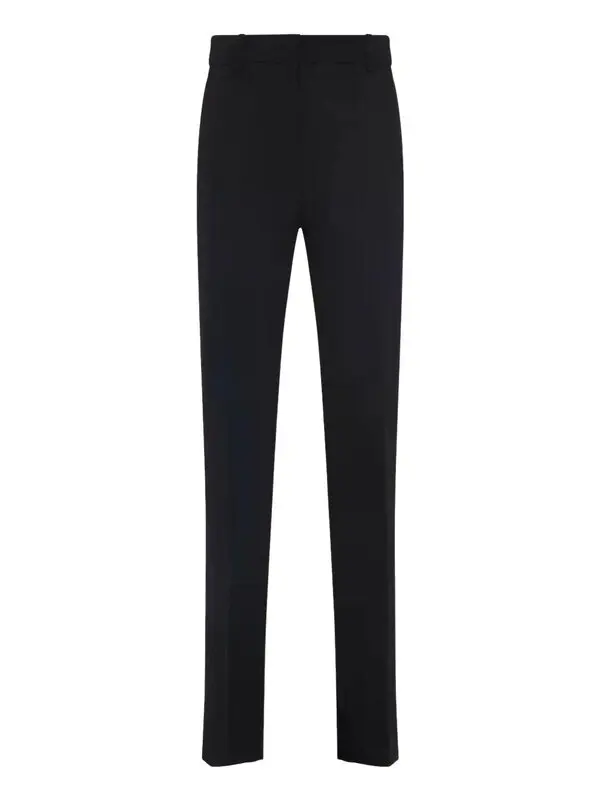 Jacquemus Camargue High-waisted Straight-leg Trousers - Black