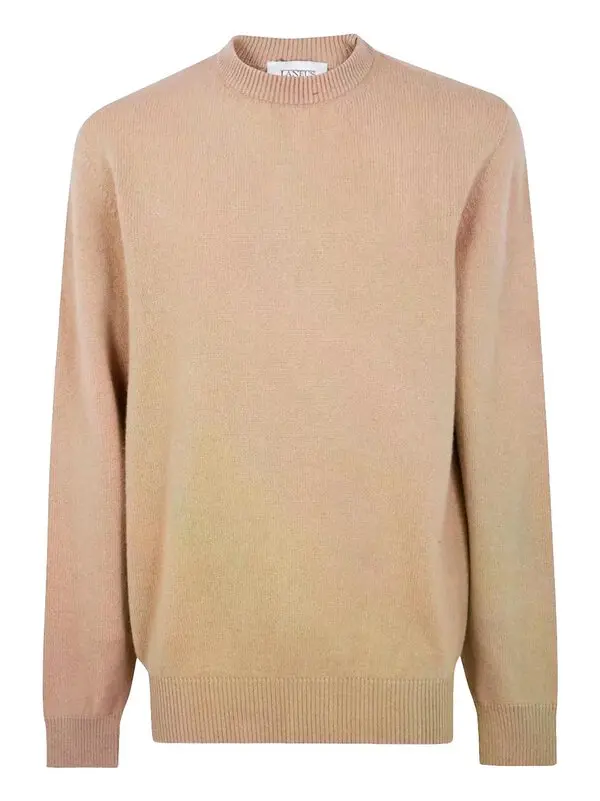 LANEUS Crew-neck Sweater - Neutrals