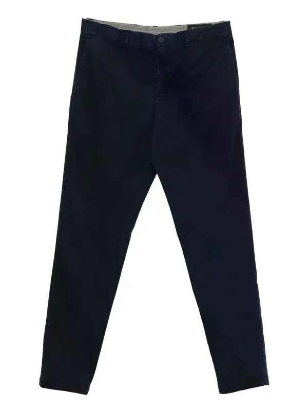 WHITE SAND Twill Trousers - Blue