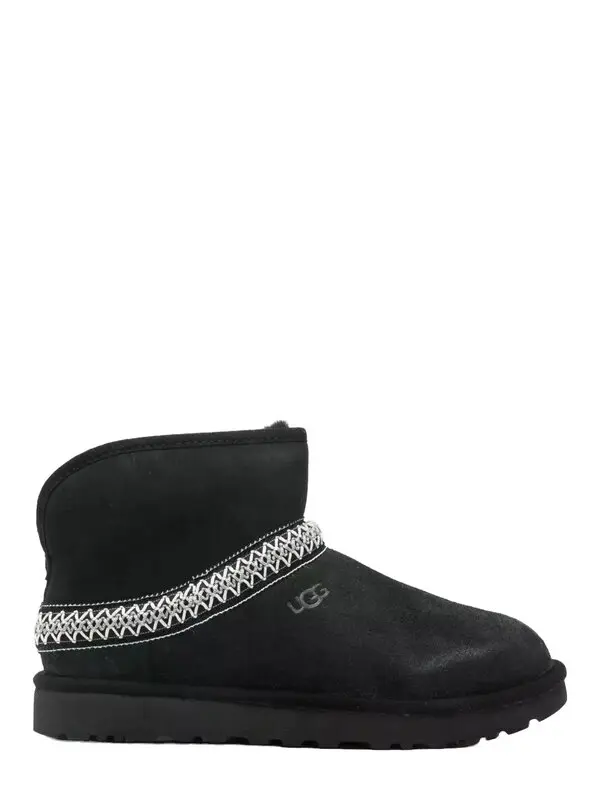 UGG Classic Mini Crescent Boots - Black