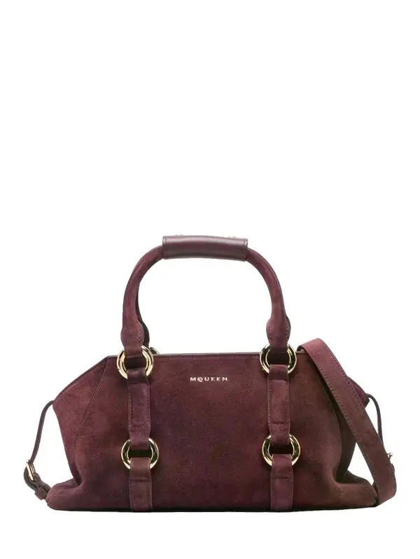 Alexander McQueen Farringdon Satchel - Red