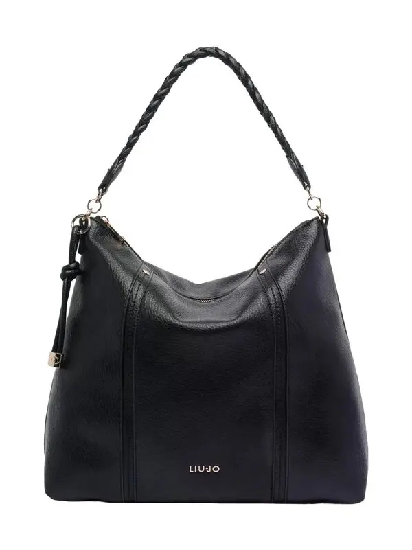 Liu Jo Braided-handle Shoulder Bag - Black