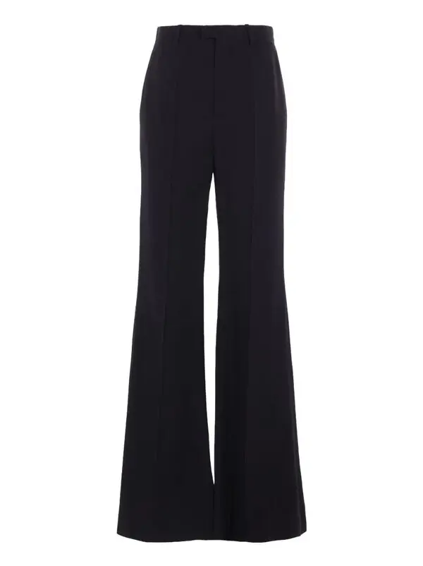 Balenciaga Flared Trousers - Black