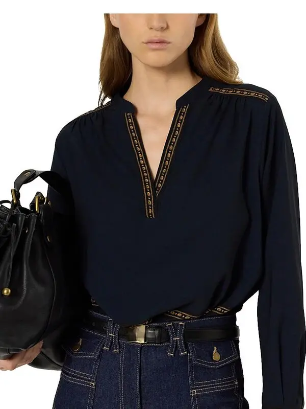Gerard Darel Aurelie Top - Navy