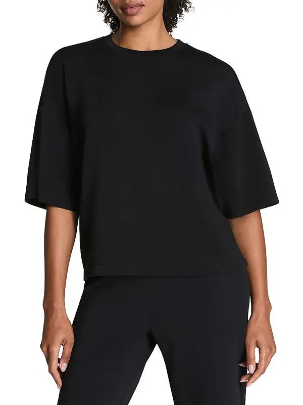 Spanx Airessentials Boxy Tee - Very Black