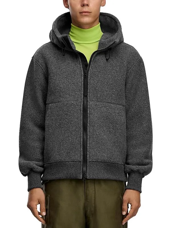 Canada Goose Chilliwack Fleece Bomber Jacket - Quarry Grey