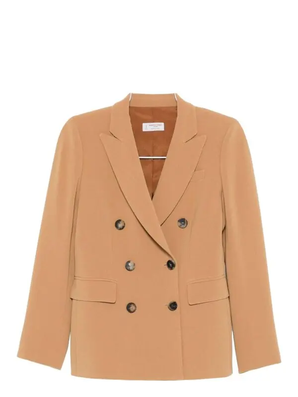 Max Mara Double-breasted Jacket - Beige