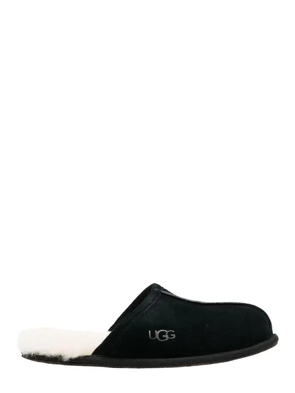 UGG Scuff Suede Slippers - Black