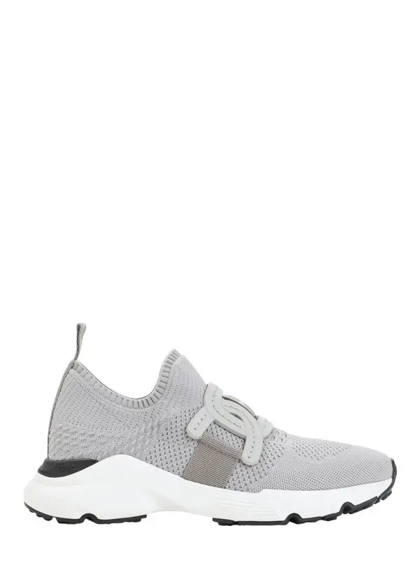 TOD'S Kate Knitted Sneakers - Grey