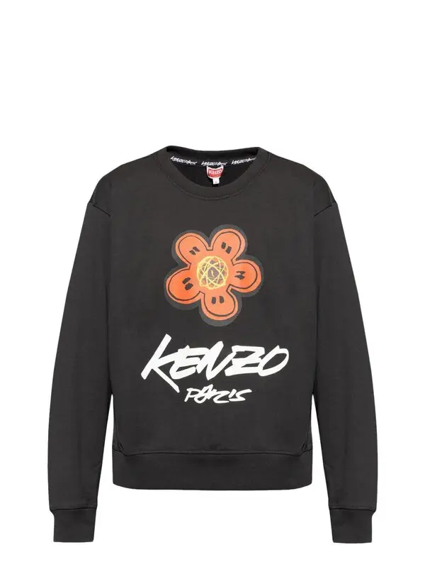Kenzo Logo Classic Sweatshirt - Black