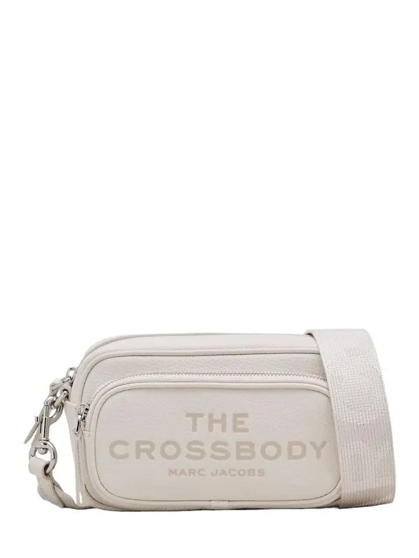 Marc Jacobs Crossbody Leather Shoulder Bag - White
