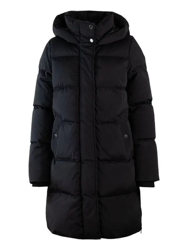 Woolrich Kelly Long Down Jacket - Black
