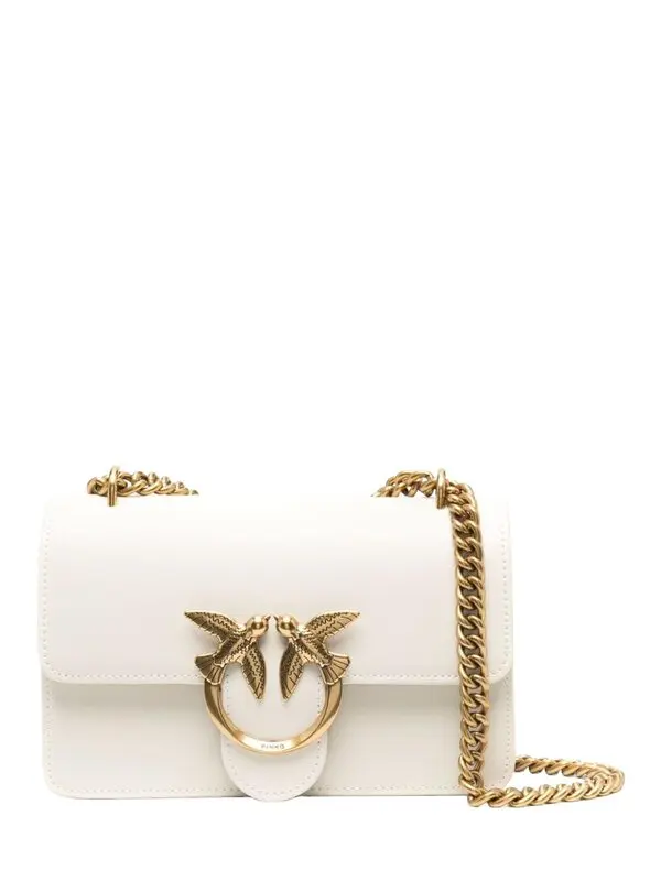 Pinko Love One Shoulder Bag - White