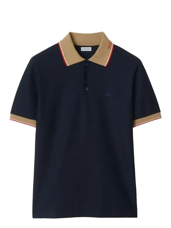 Polo Ralph Lauren Short Sleeves Polo With Logo - Blue