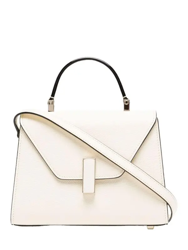 VALEXTRA Iside Micro Leather Handbag - White