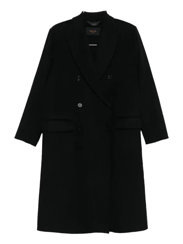 PALTO' Arianna Wool Coat - Black