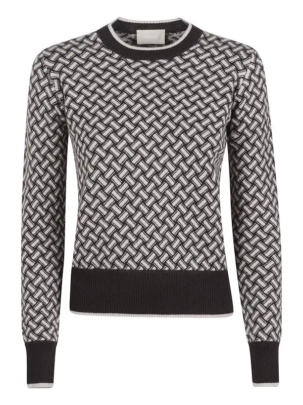 DRUMOHR Crew Neck Knit Sweater - Multi