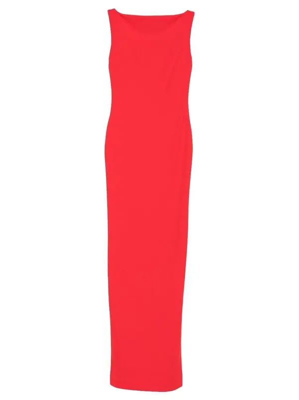 Solace London Imogen Long Dress - Red