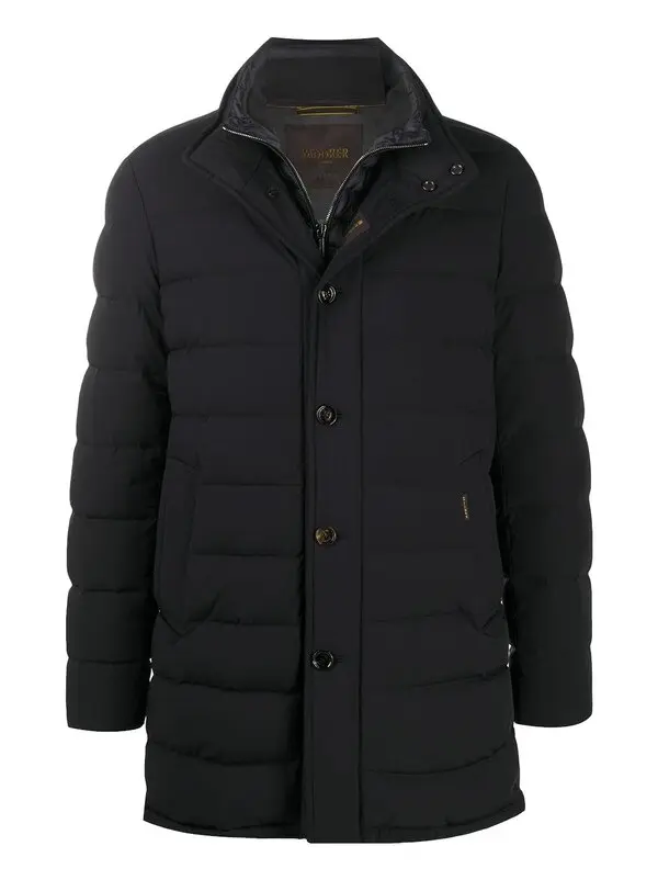 MOORER Calegari Padded Parka - Blue