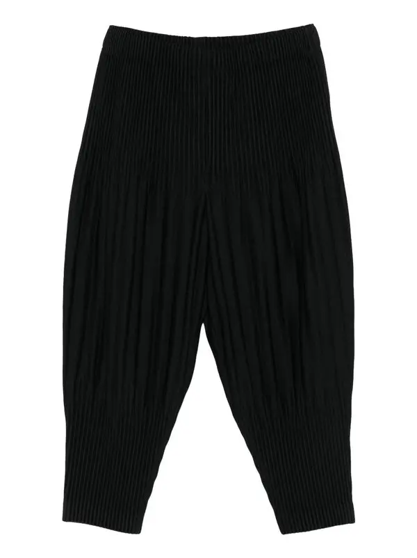 Issey Miyake Pleated Trousers - Black