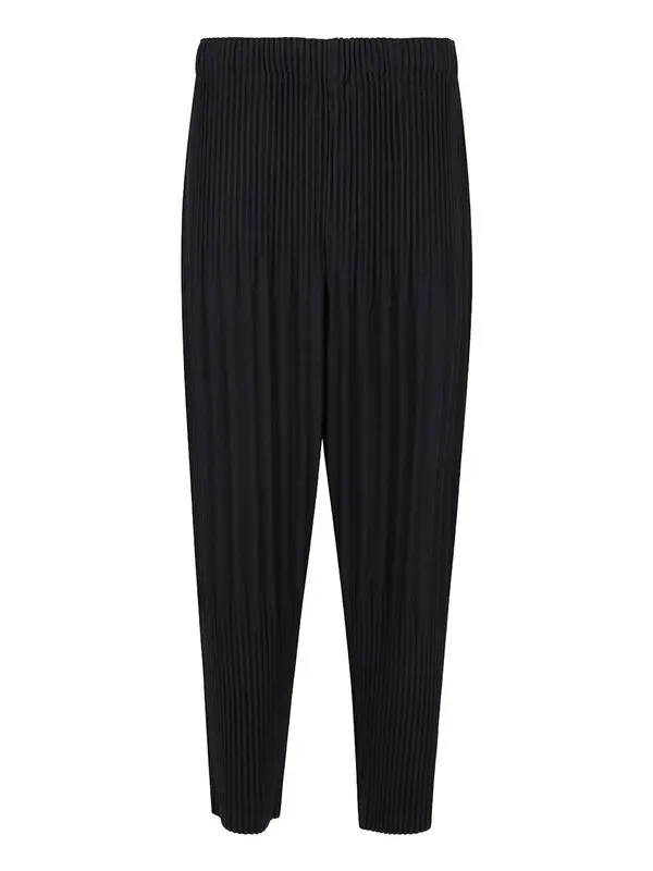 Issey Miyake Pleated Trousers - Blue