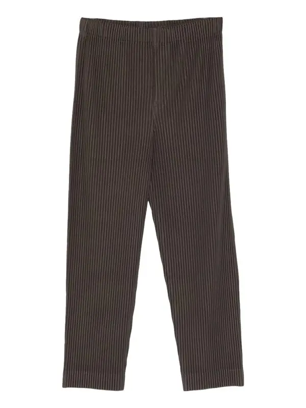 Issey Miyake Pleated Trousers - Grey
