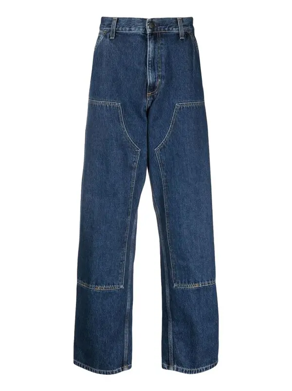 Carhartt Work In Progress Double Knee Jeans - Blue