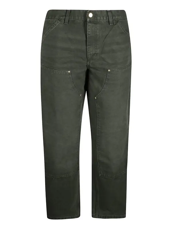 Carhartt Work In Progress Double Knee Trousers - Green