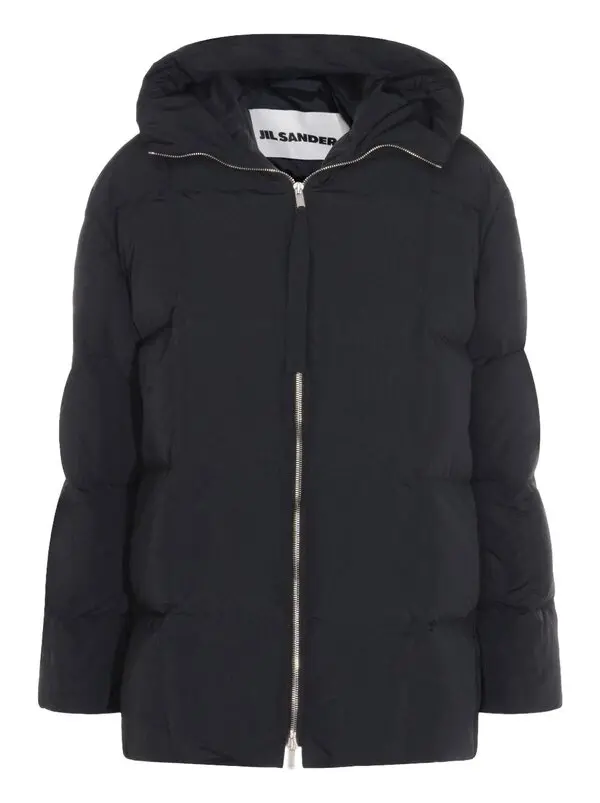 Herno Hooded Down Jacket - Black