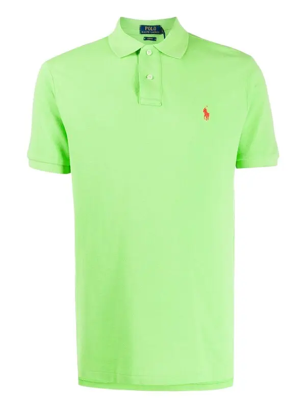 Polo Ralph Lauren Classic Polo Shirt With Logo - Green