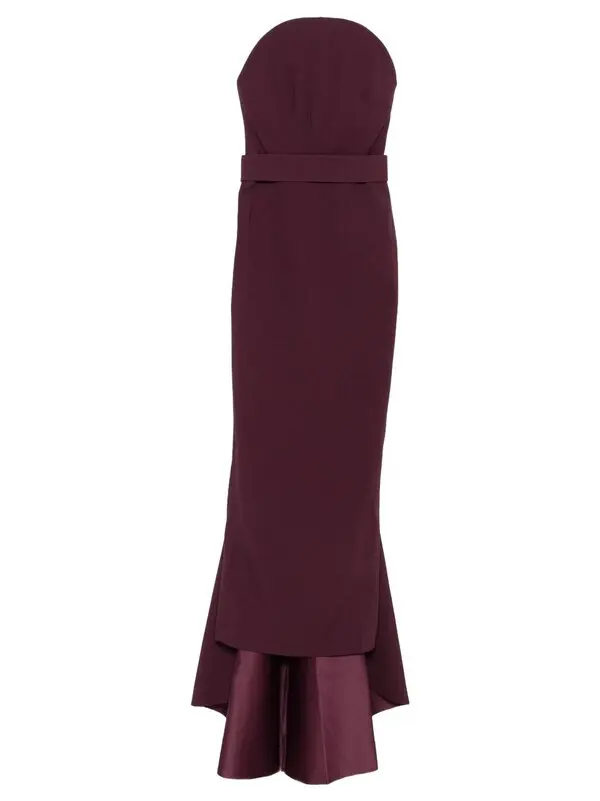 Solace London Citra Long Dress - Purple