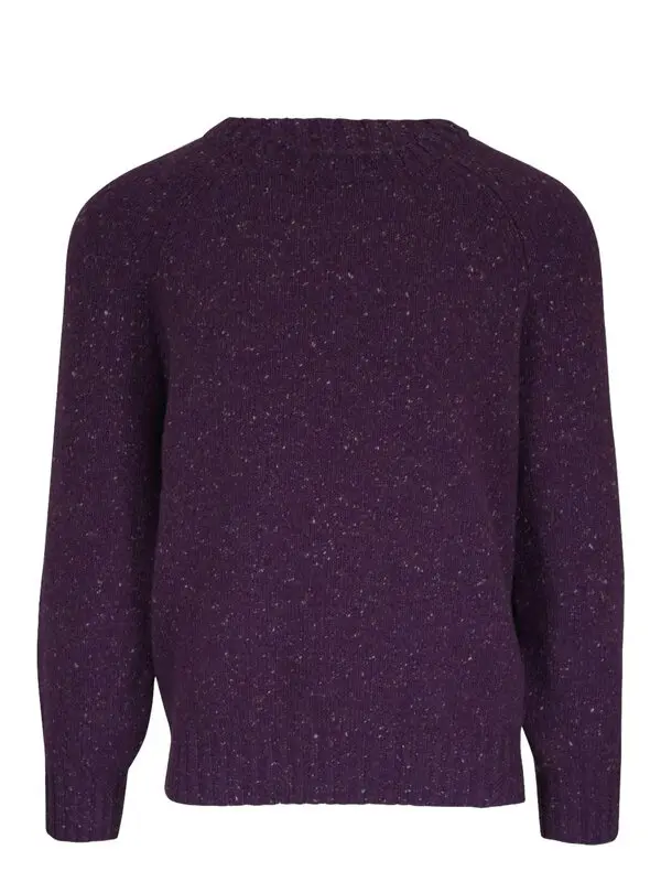 Brunello Cucinelli Cashmere Crewneck Sweater - Purple