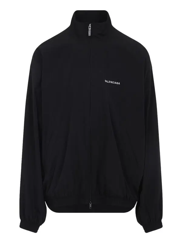 Balenciaga Tracksuit With Logo - Black