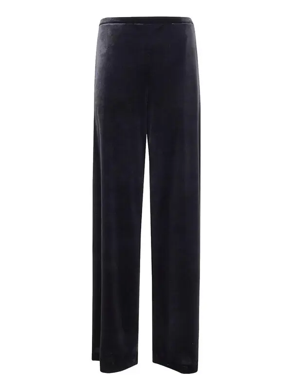 Brunello Cucinelli Velvet Trousers - Black
