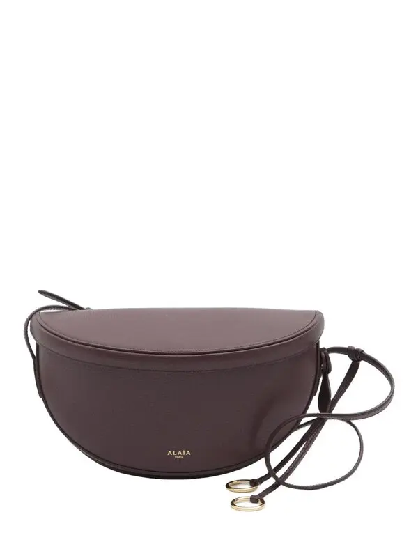 Alaïa East West Leather Shoulder Bag - Red