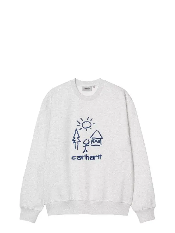 Carhartt Work In Progress Masterpiece Sweatshirt - Grey