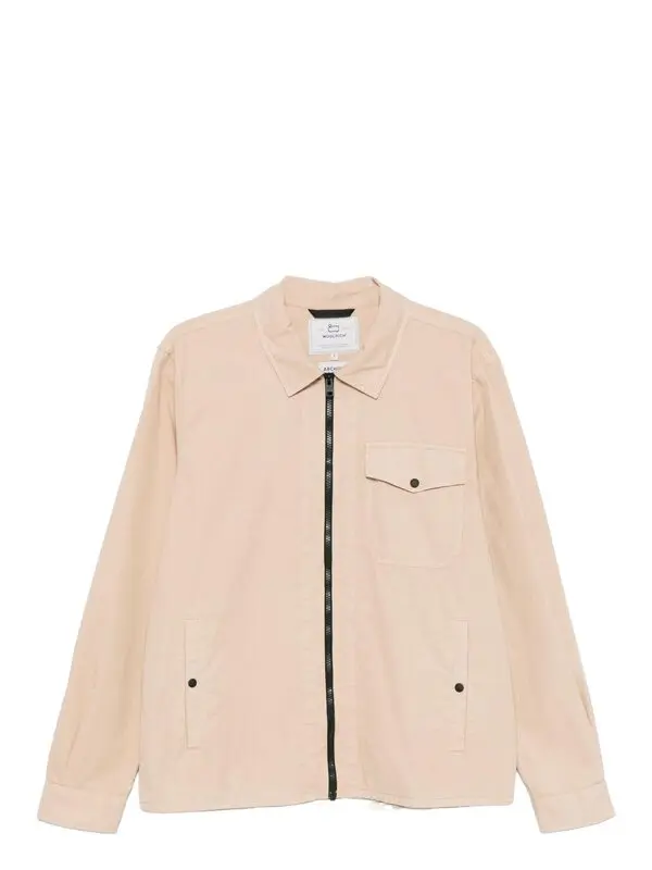 Woolrich Oversized Shirt - Beige