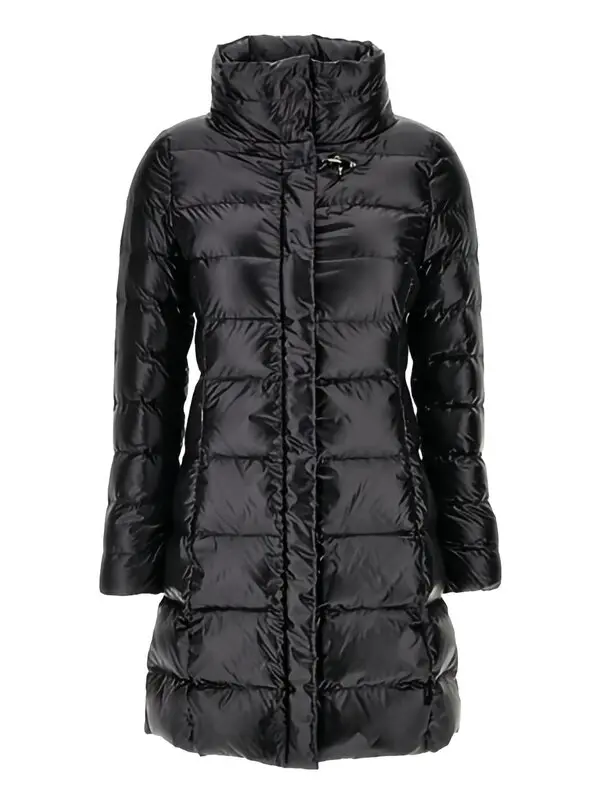 FAY Long Down Jacket - Black