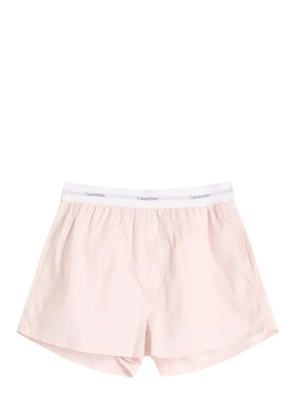 Calvin Klein Cotton Poplin Sleep Short - Potpourri