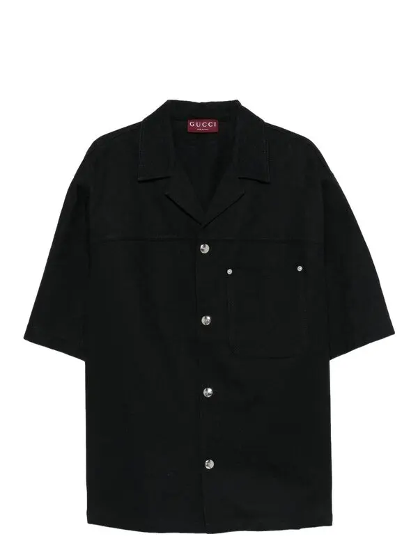 Gucci Bowling Shirt - Black