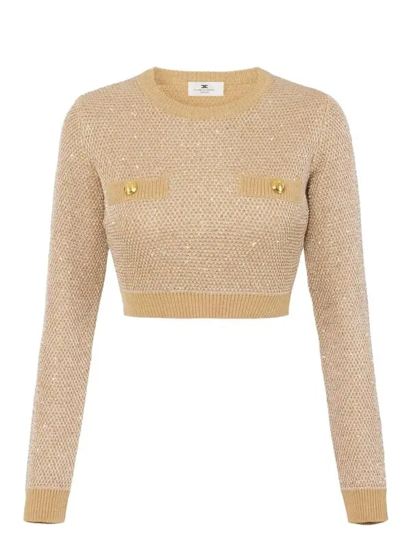 Paul Smith Wool Blend Crewneck Sweater - Beige