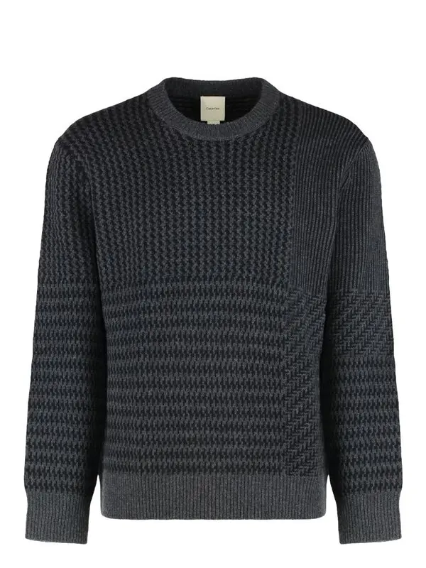 Gucci Wool Crewneck Sweater - Grey