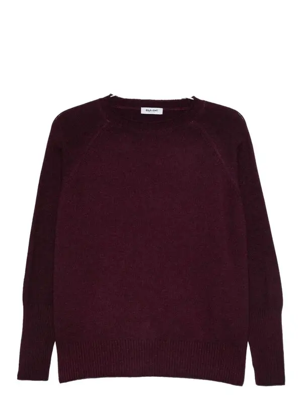 Stone Island Wool Crewneck Sweater - Purple