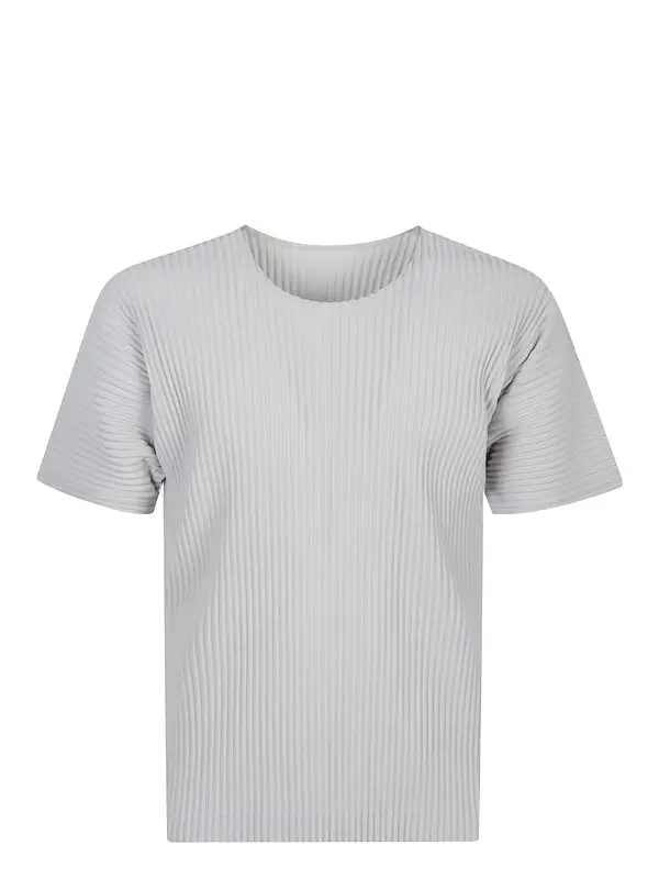 Issey Miyake Long Sleeve Roundneck T-shirt - Grey