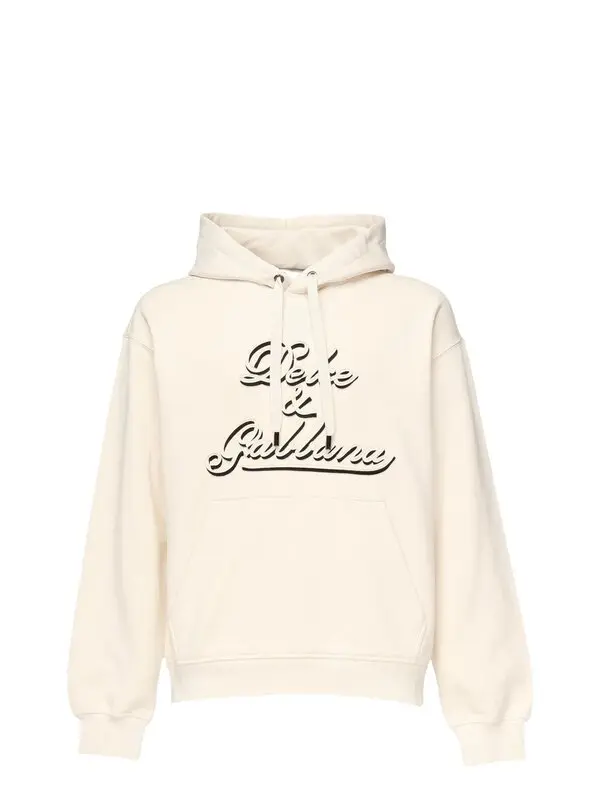 Dolce & Gabbana Hooded Sweatshirt - White